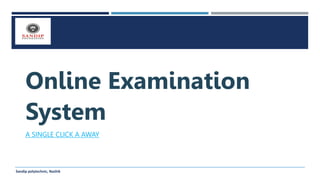 Online Examination System(PPT)6th Sem.pptx