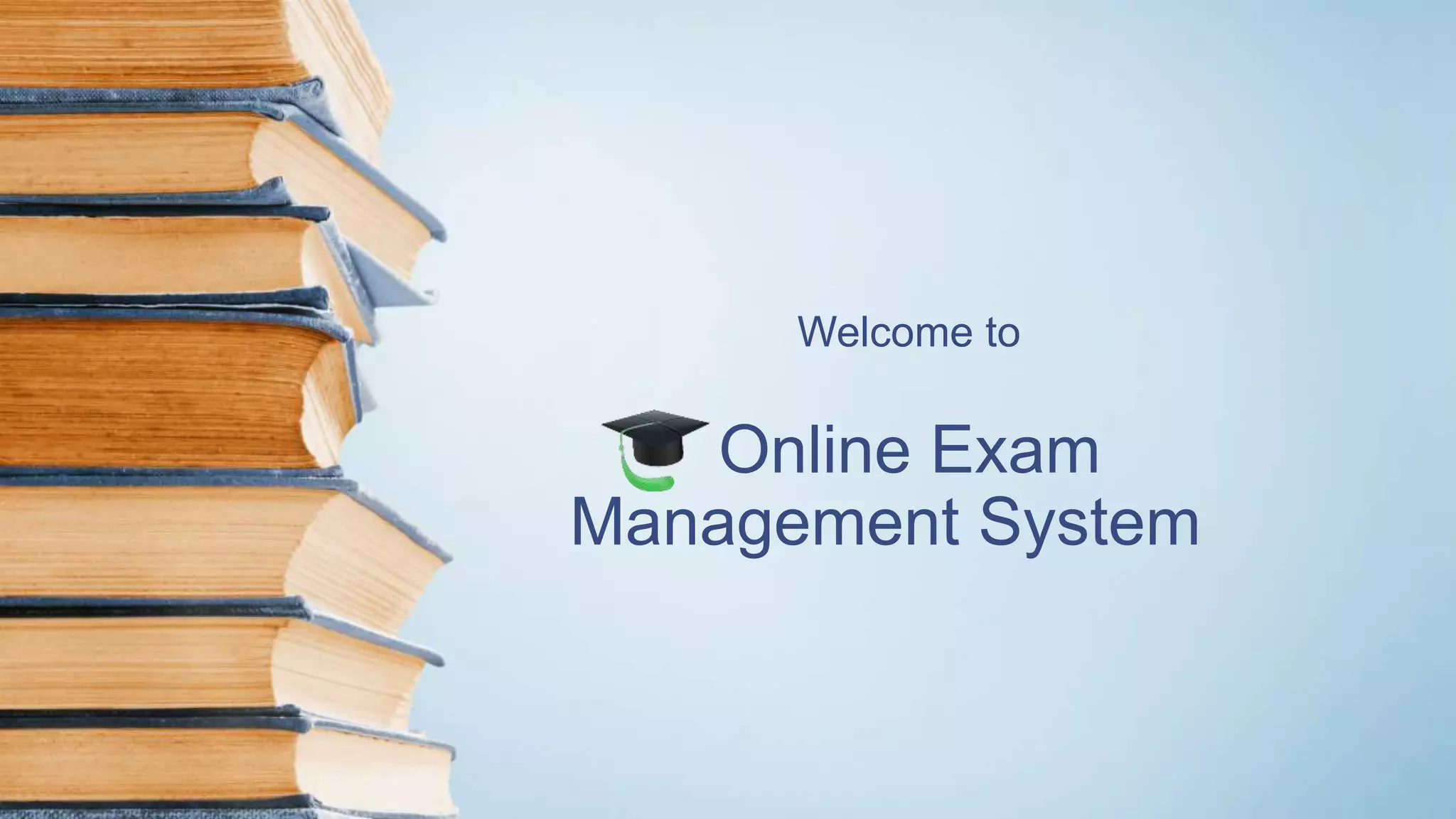 Online exam management system | PPTX