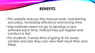 Online exam system | PPT