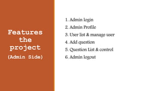 Online Exam System Pptx
