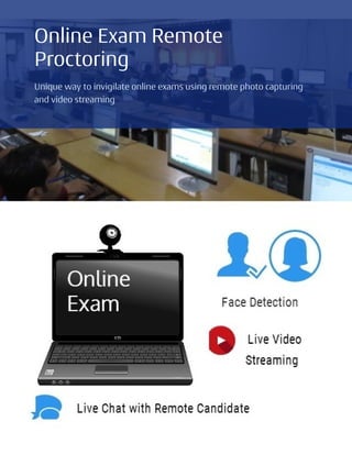 Online Examination System with remote proctoring | PDF