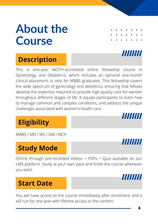 Online Fellowship in Gynecology and Obstetrics FGO Information Booklet.pdf | Sexual Conditions ...