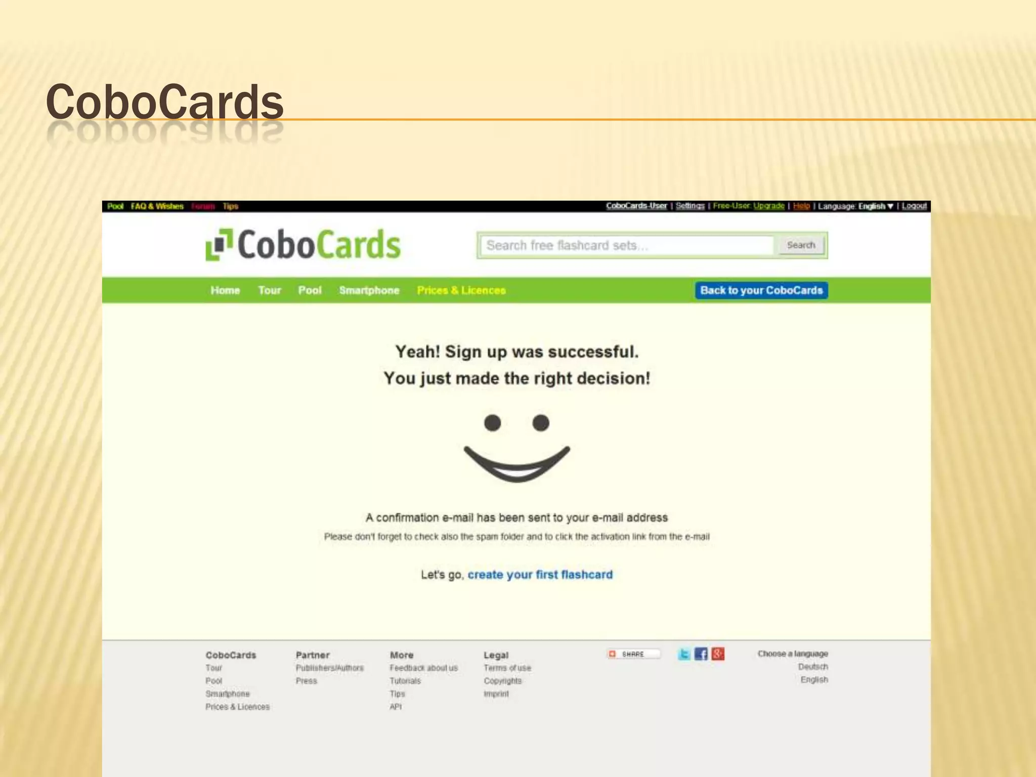 Online flash card | PPTX