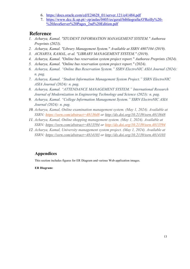 ONLINE FOOD ORDER SYSTEM PROJECT REPORT.pdf | Programming Languages | Computing
