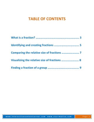 Online Fraction Teaching Concepts | PDF | Desserts and Baking | Food ...