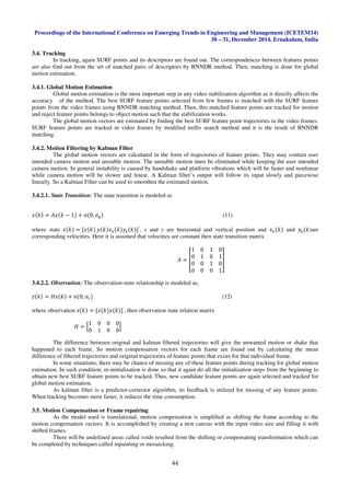 Online framework for video stabilization | PDF | Video Software | Computer Software and Applications