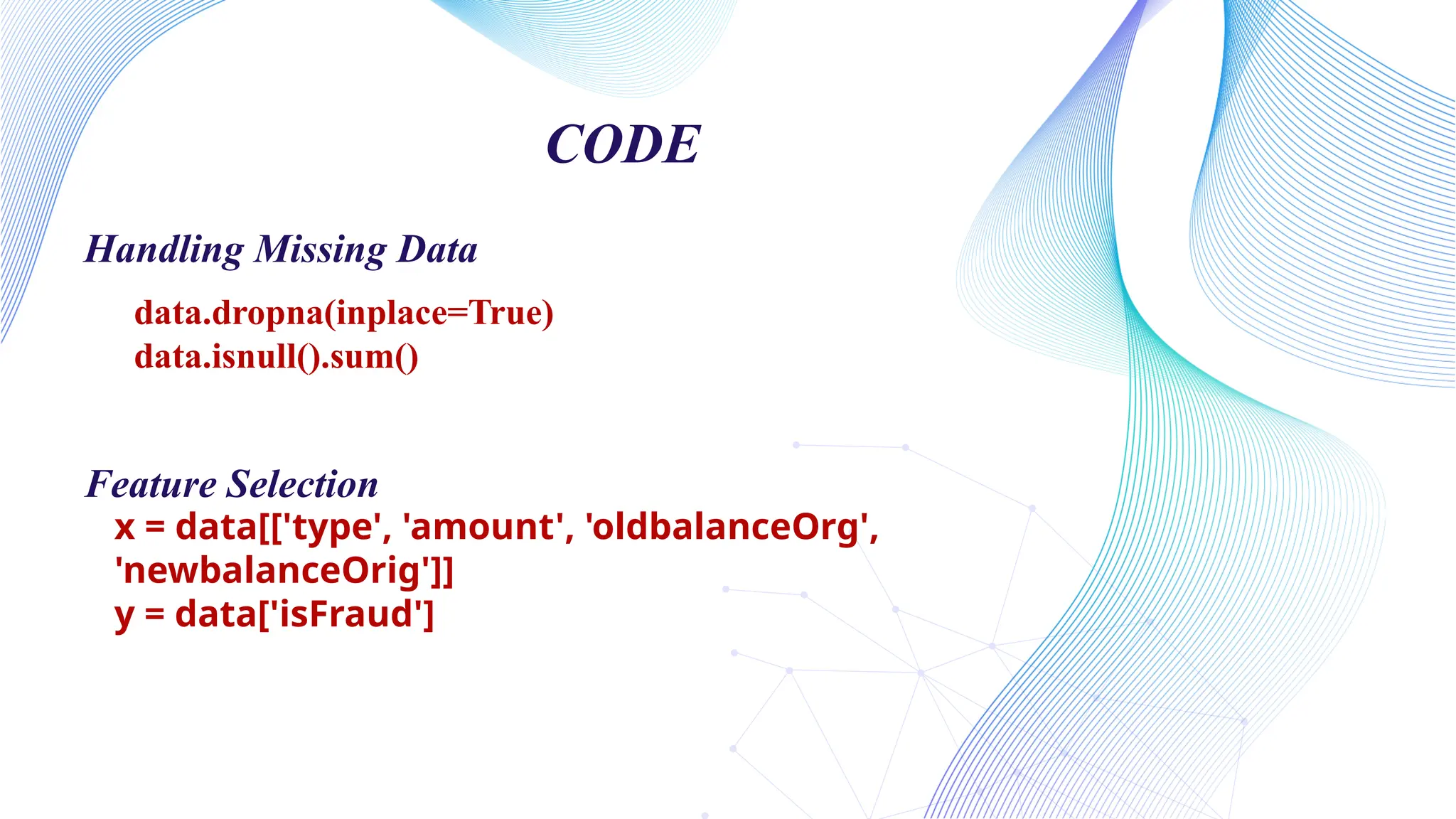 Online Payment fraud Detection Final Project | PPTX