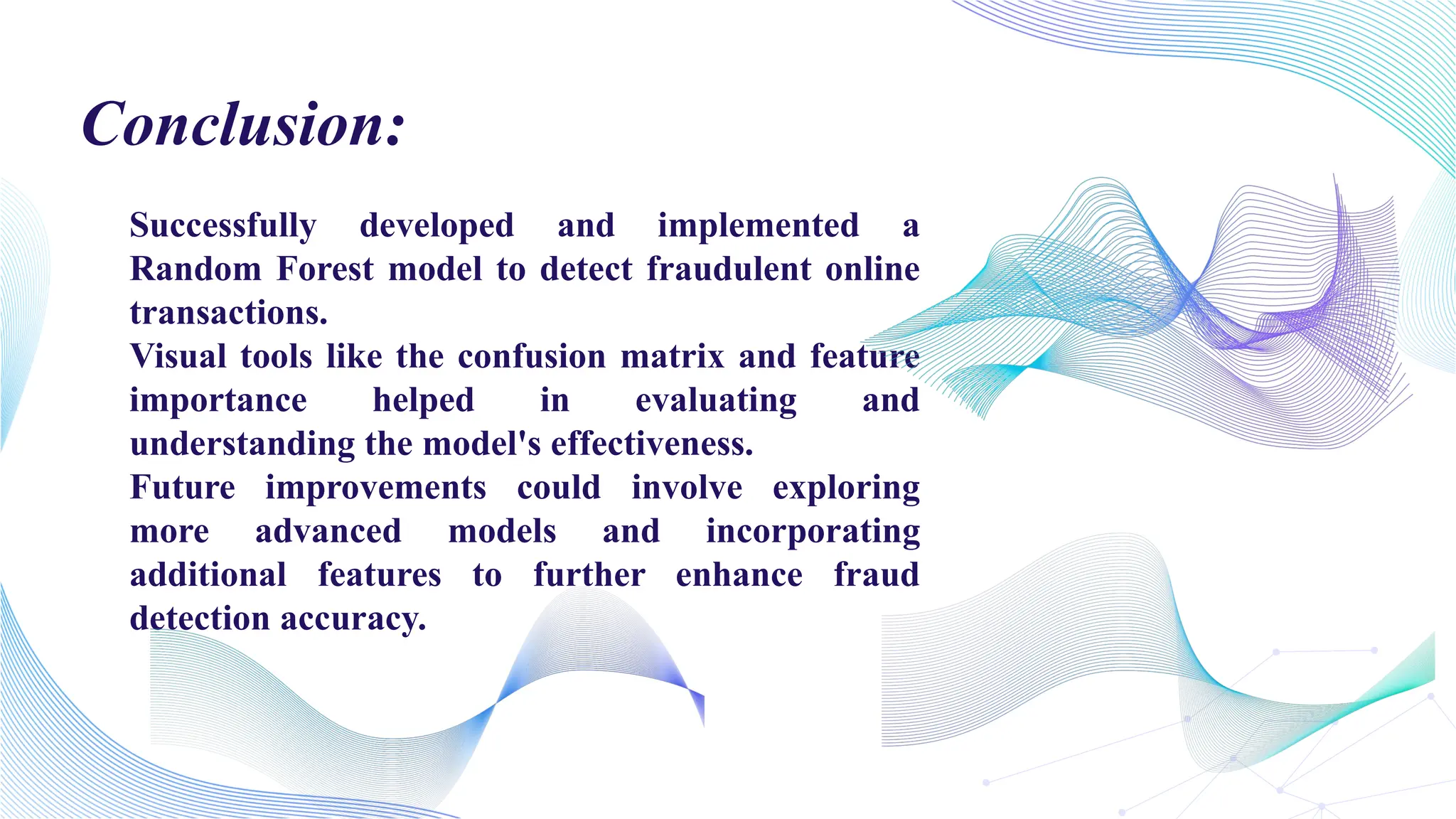Online Payment fraud Detection Final Project | PPTX