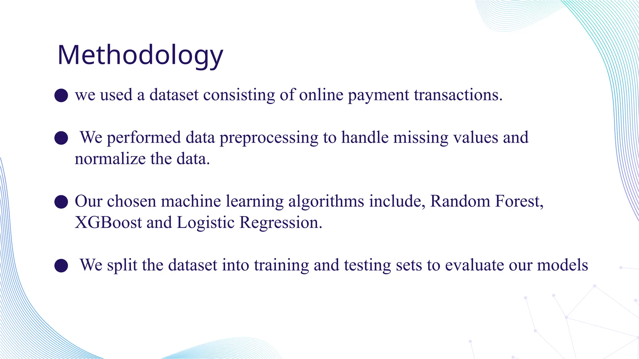 Online Payment fraud Detection Final Project | PPTX