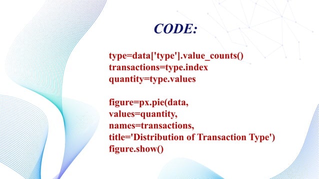 Online Payment fraud Detection Final Project | PPTX | Technology ...