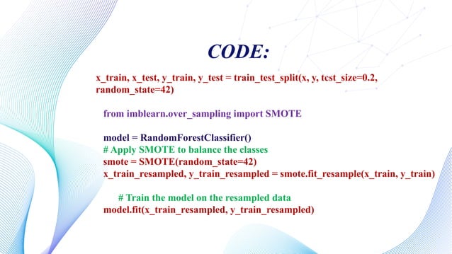 Online Payment fraud Detection Final Project | PPTX | Technology ...