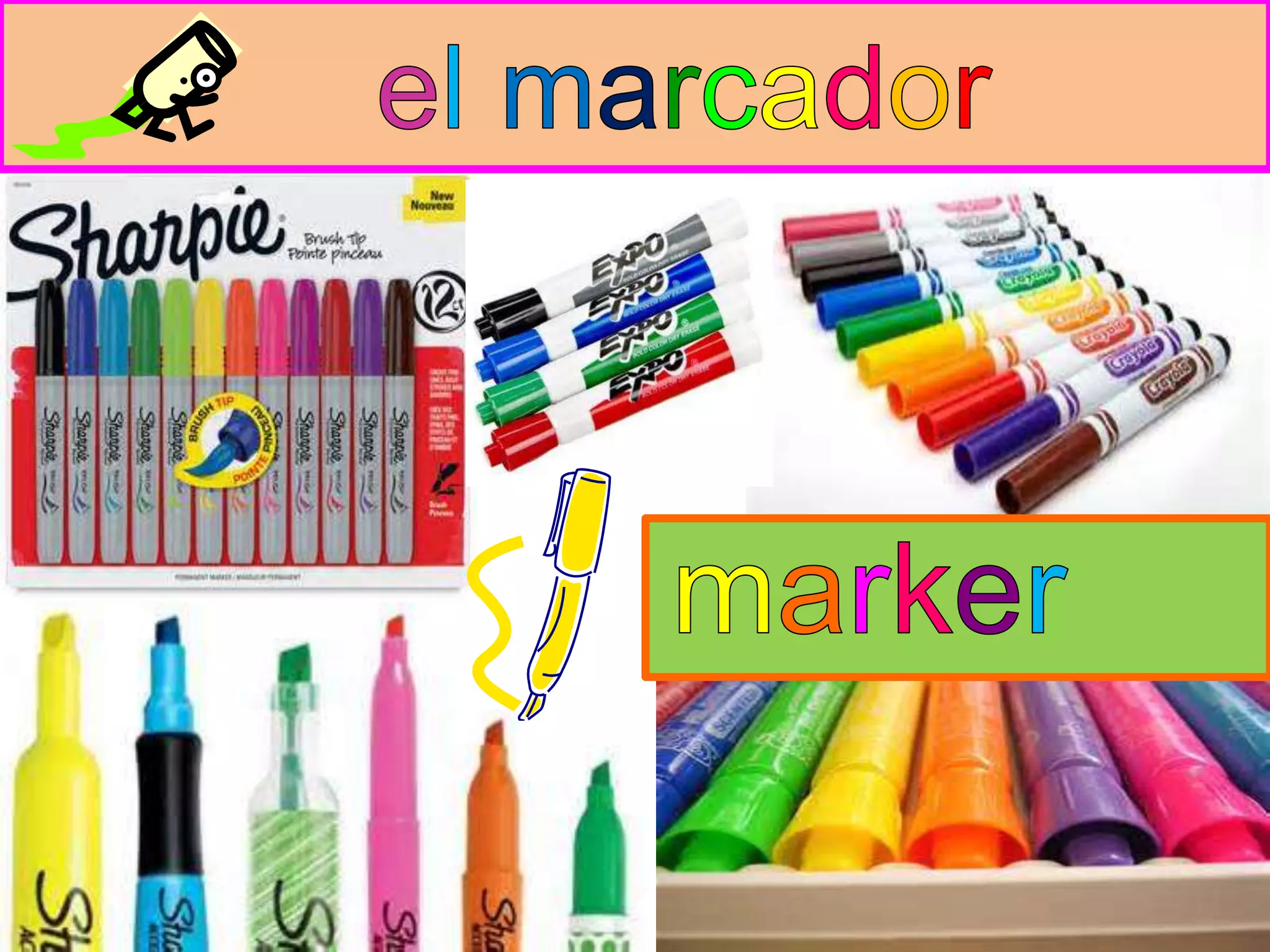 Online free spanish los utiles escolares | PPTX