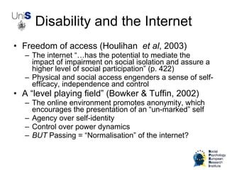 Online games, Offline Selves: A possible selves approach to offline ...
