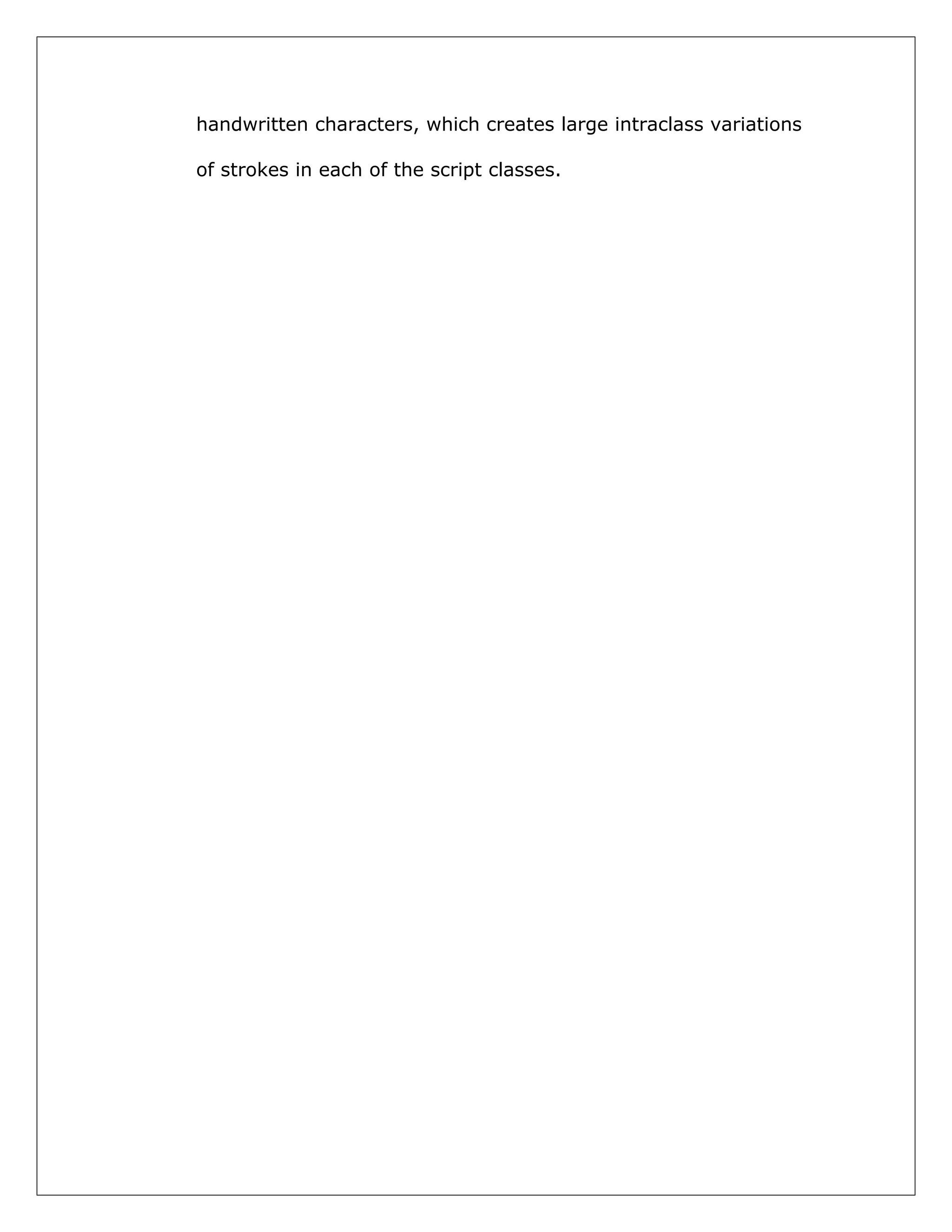 Online Handwritten Script Recognition Synopsis Doc Desktop Publishing Computer Software