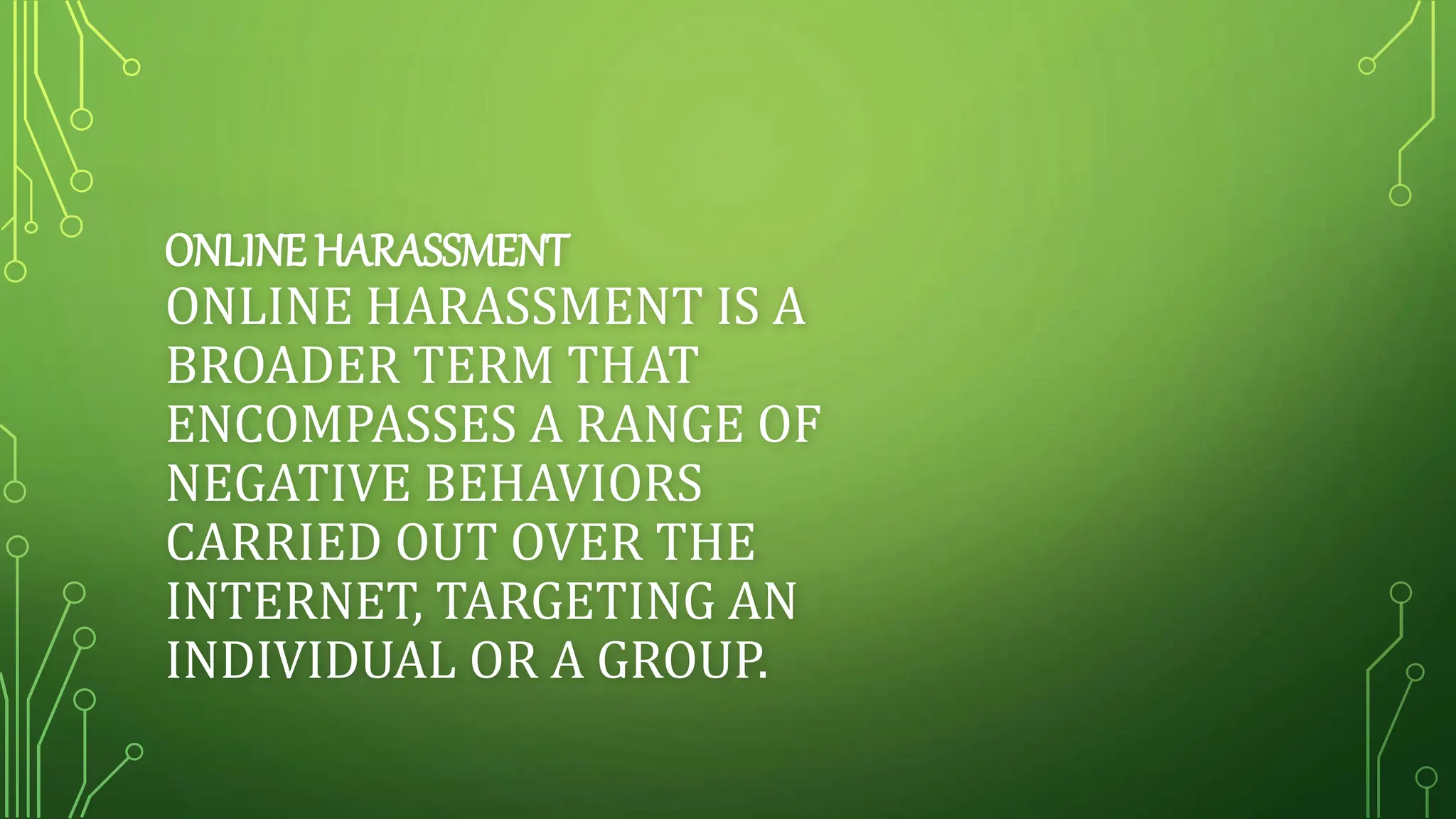 ONLINE HARASSMENT.pptx