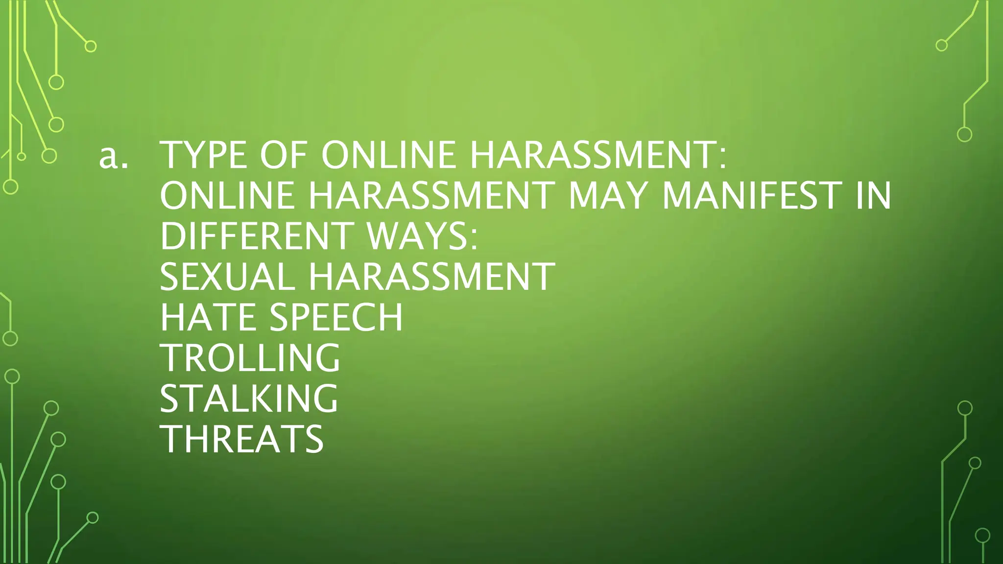 ONLINE HARASSMENT.pptx