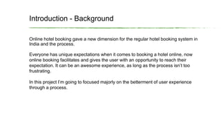 Online hotel booking application - Design Process | PPT