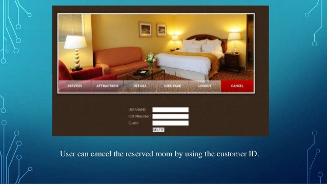 PPT FOR ONLINE HOTEL MANAGEMENT