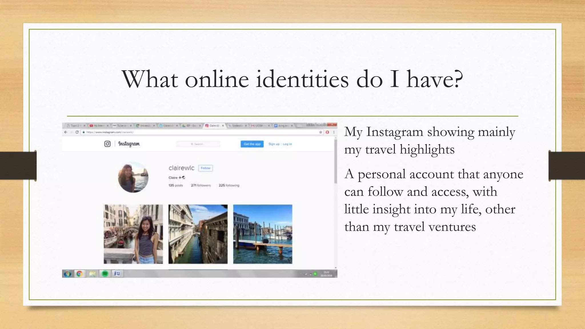 Online identity ppt | PPTX