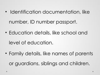 ONLINE IDENTITY SAFETY junior school notes | PPTX