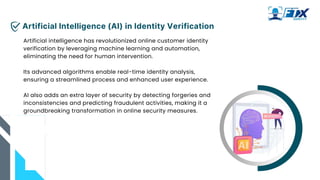 Online Identity Verification Methods: Everything You Need to Know | PPTX