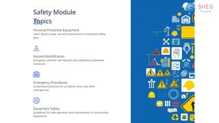 Online Induction Portal Software for Contractor Safety | PPTX