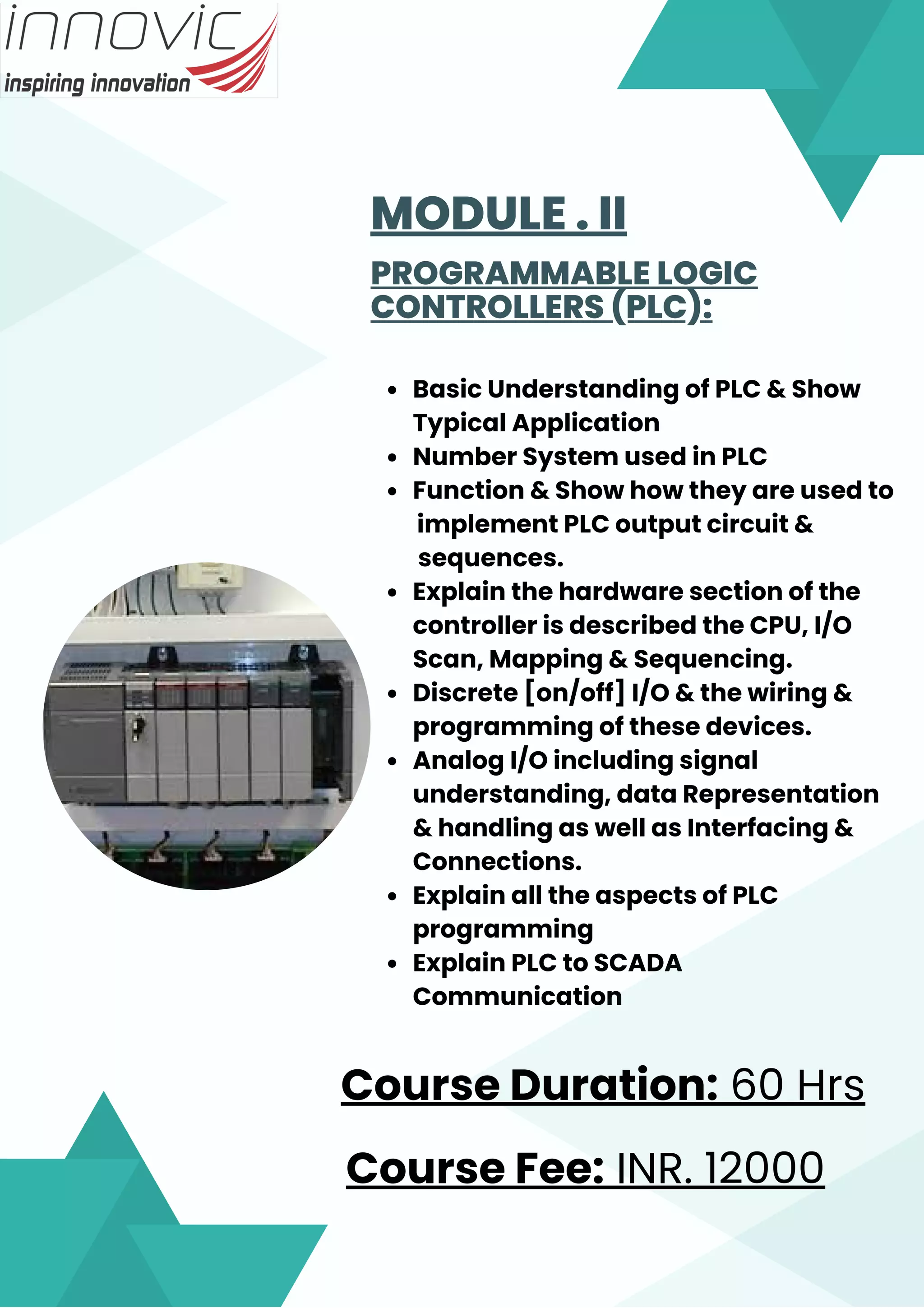 Online PLC SCADA Automation Training | PDF