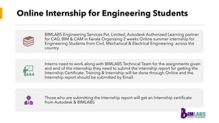 Online internship for engineering students | PDF | Civil Engineering Industry | Industries