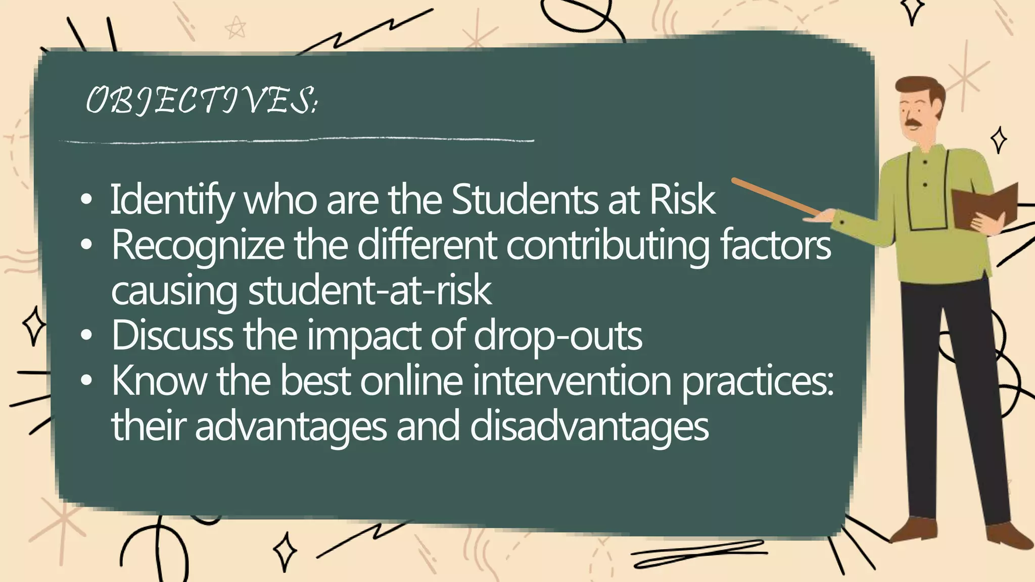 Online interventions for student at risk | PPTX