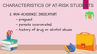 Online interventions for student at risk | PPTX