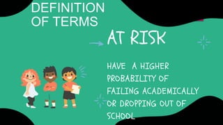Online interventions for student at risk | PPTX