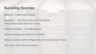 Introduction to Stoicism from Stoicon 2017 | PPTX