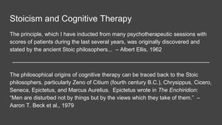 Introduction to Stoicism from Stoicon 2017 | PPTX