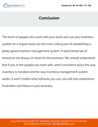 Online inventory management system | PDF