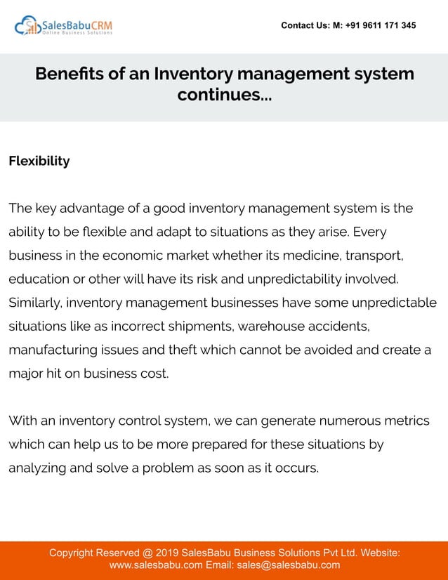 Online inventory management system | PDF