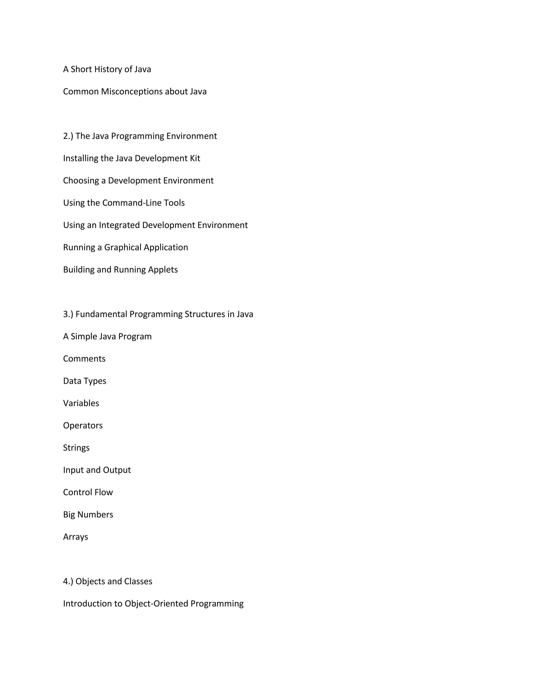 Online Java Training Pdf 