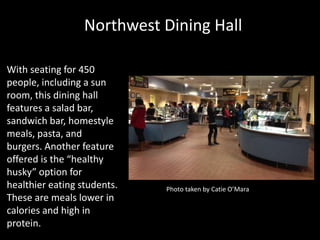 Dining Hall choices at uconn | PPTX