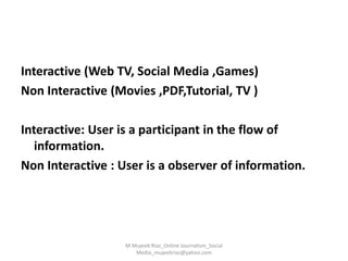 Traditional Media Vs Digital Media (Online Journalism) | PDF
