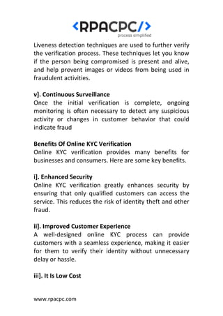 Online KYC Verification The Secret Weapon Against Identity Theft.docx