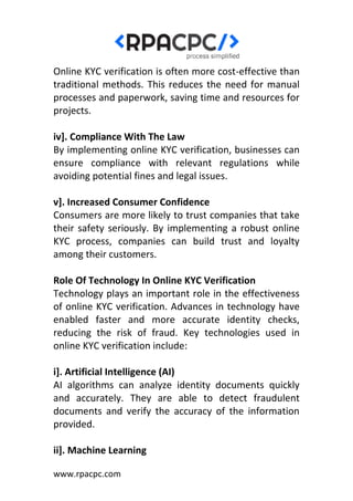 Online KYC Verification The Secret Weapon Against Identity Theft.docx