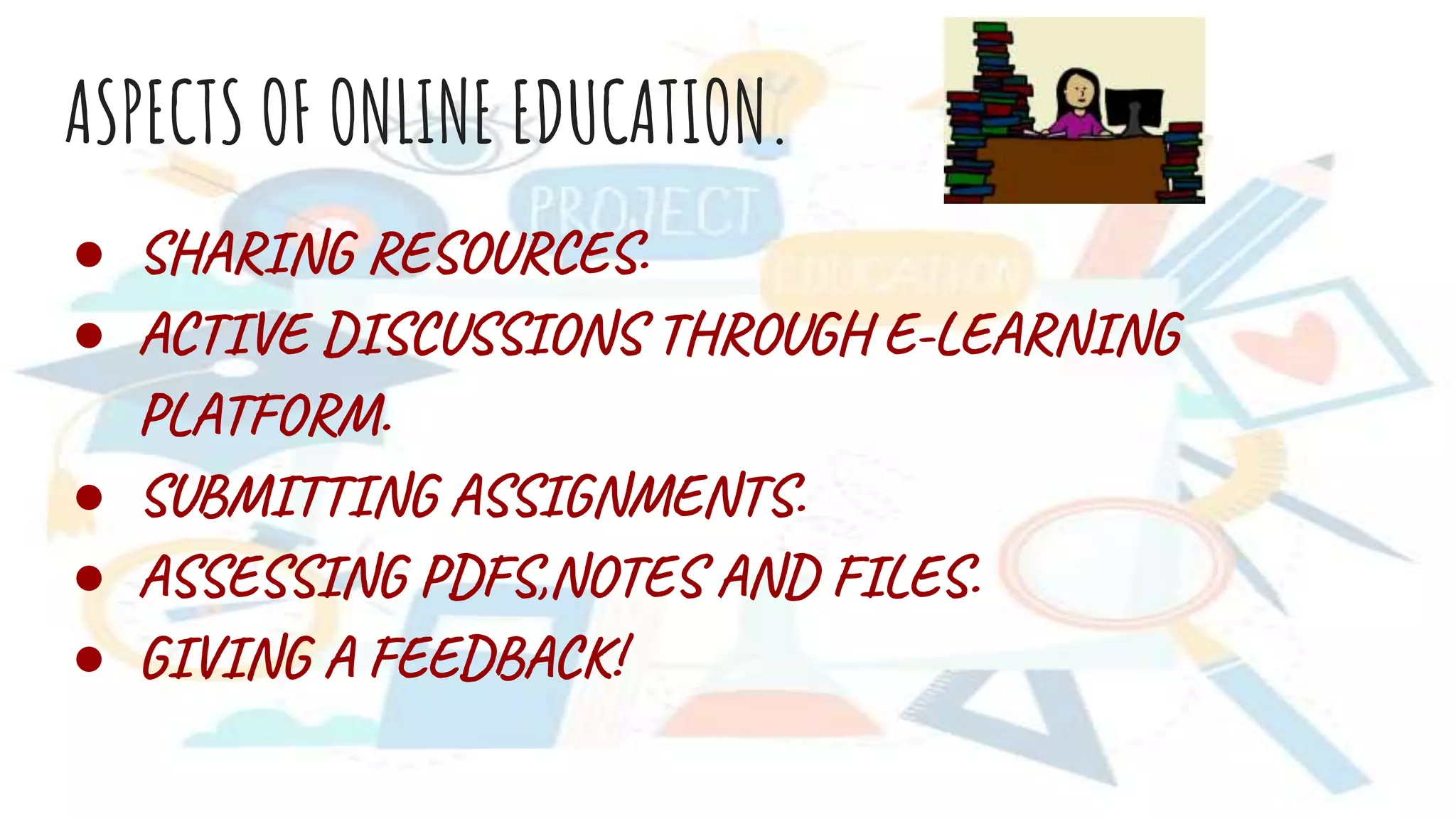 Online learning pros and cons | PPTX