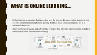 Online learning | PPTX
