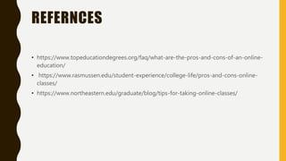 Online learning | PPTX