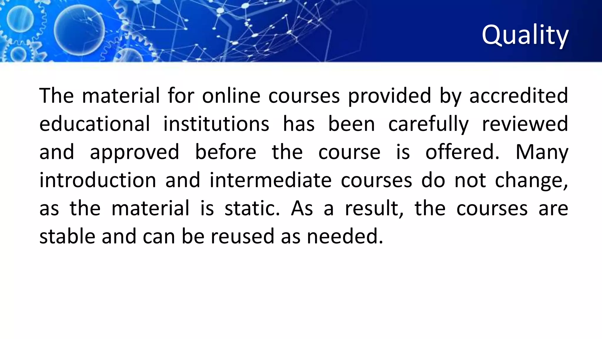 Online learning | PPTX