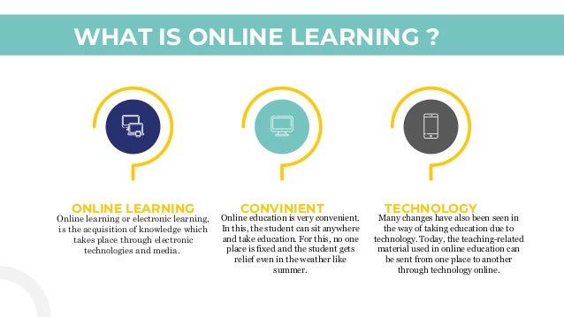 Is Oniline Learning the future of Education | PPT