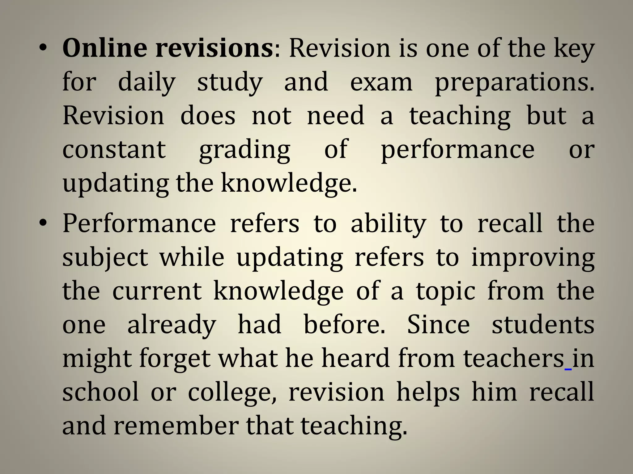 Online Learning: Meaning, Scope and Its Importance in Teaching and Learning Process | PPTX