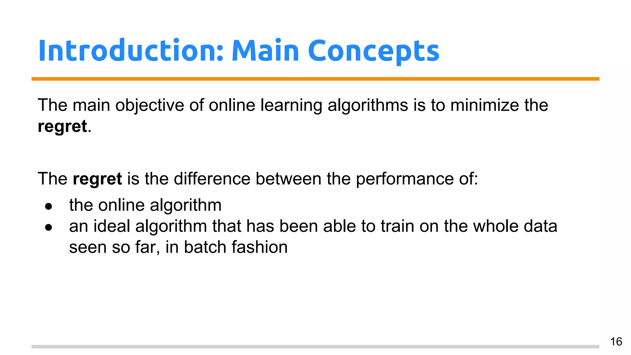 Online Machine Learning: introduction and examples | PDF