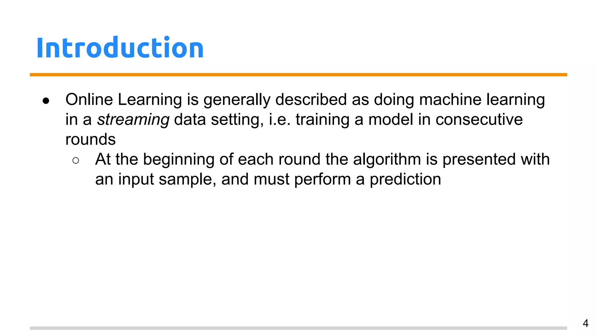 Online Machine Learning: introduction and examples | PDF