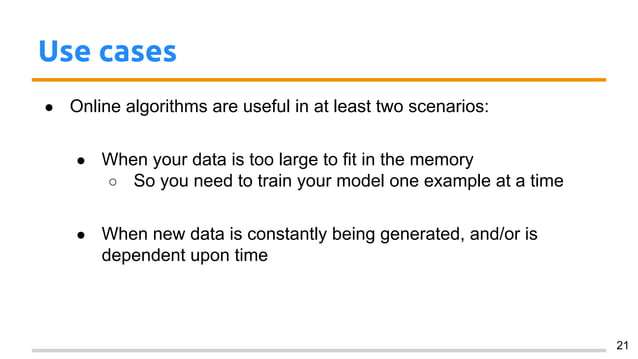 Online Machine Learning: introduction and examples | PDF