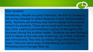 Online learning netiquettes | PPTX | Education